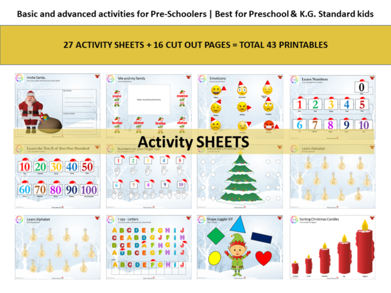 Christmas Busy Book (PDF) - learnwithaanshi®