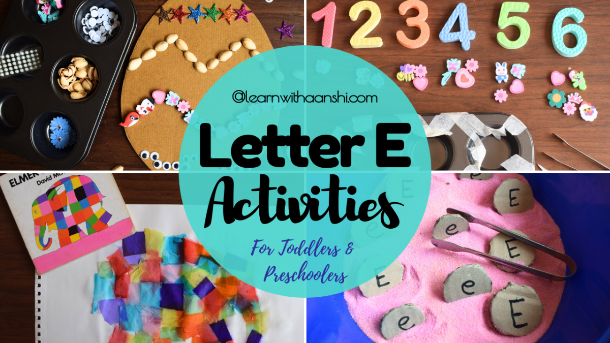 21 Simple Letter E Activities and Crafts for Preschoolers ...