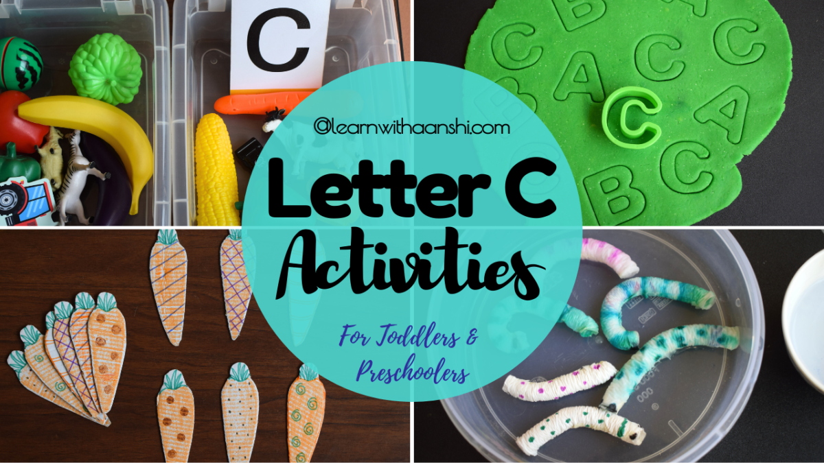 Creative and Fun Letter C Activities for Preschoolers - learnwithaanshi®