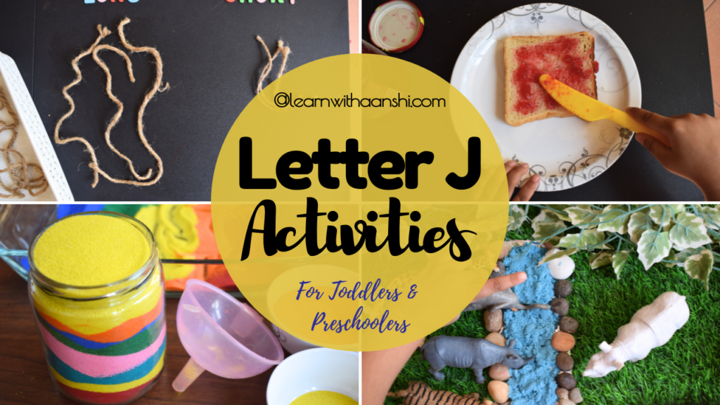 15 Simple Letter J Activity Ideas for Preschoolers - learnwithaanshi®