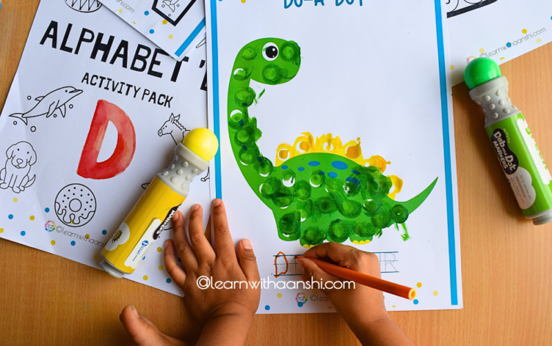 21 Easy Ways to Teach Letter D to Preschoolers - learnwithaanshi®