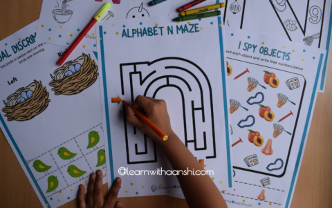 How to Teach Letter N to 2- 4-year-old Kids: 18 Creative Activities ...