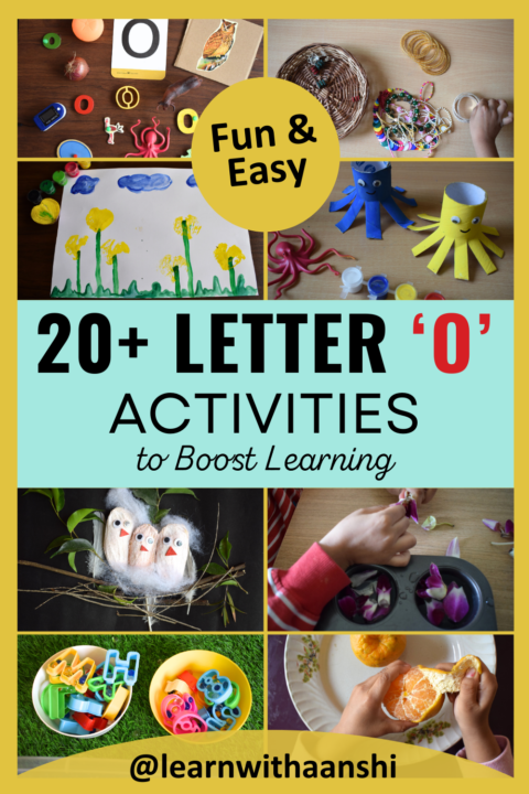 How to Teach Letter O with Playful and Engaging Activities ...